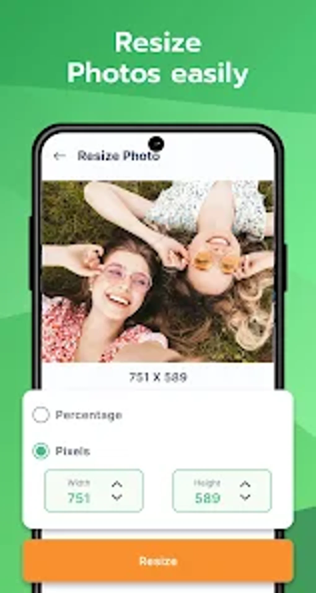 Photo Resizer - Reduce Photo para Android - Descargar