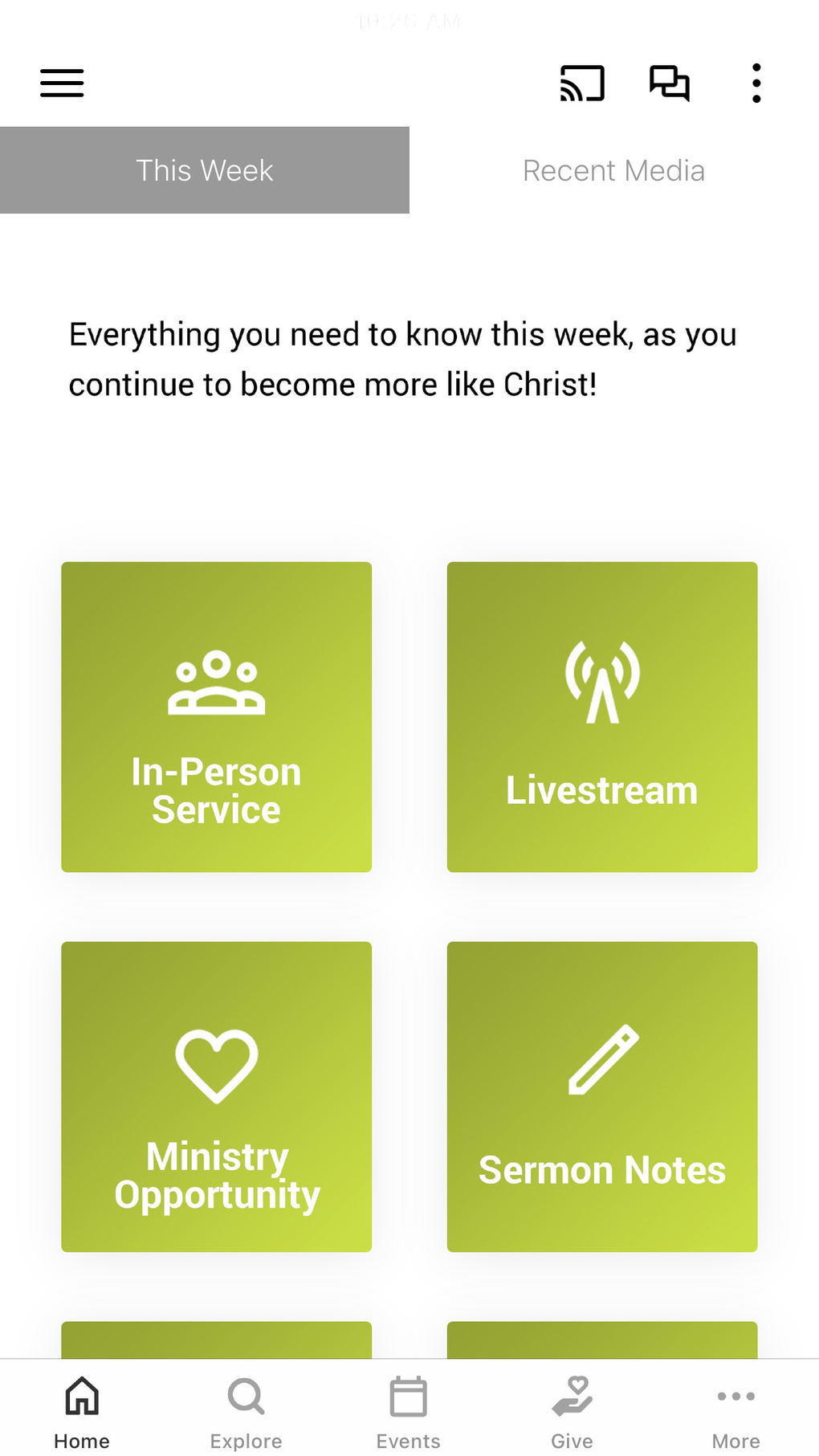 Evergreen SGV para iPhone - Descargar
