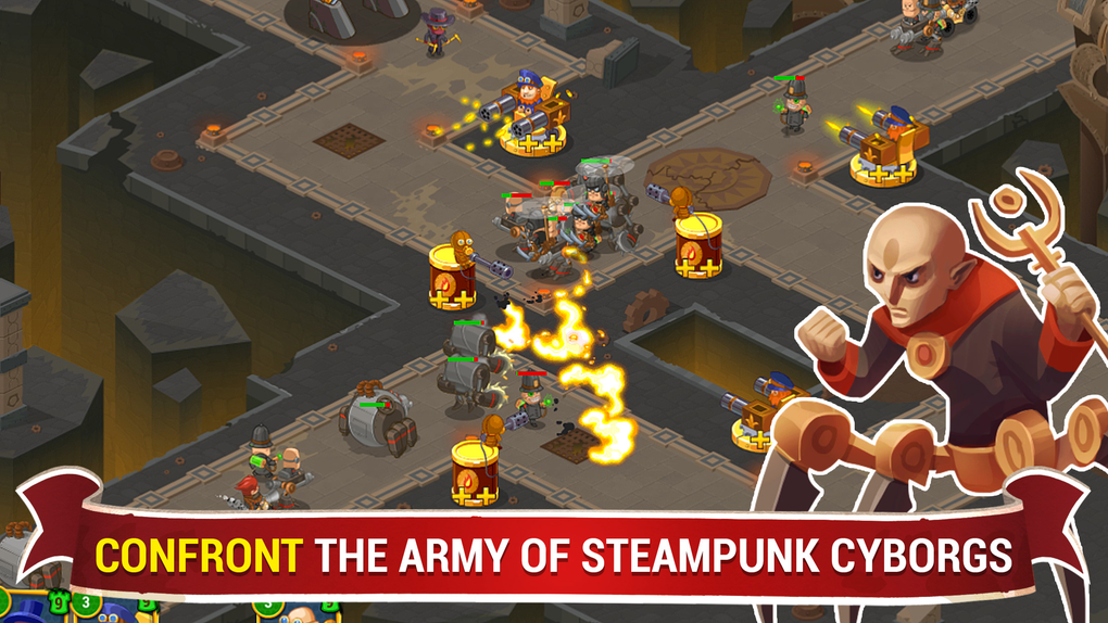 Steampunk 2 Tower Defense for iPhone - Download