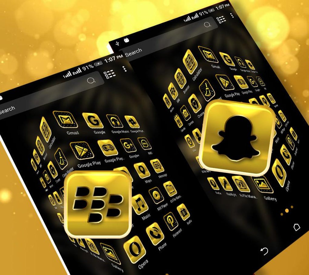 Golden Girl Launcher Theme APK for Android - Download