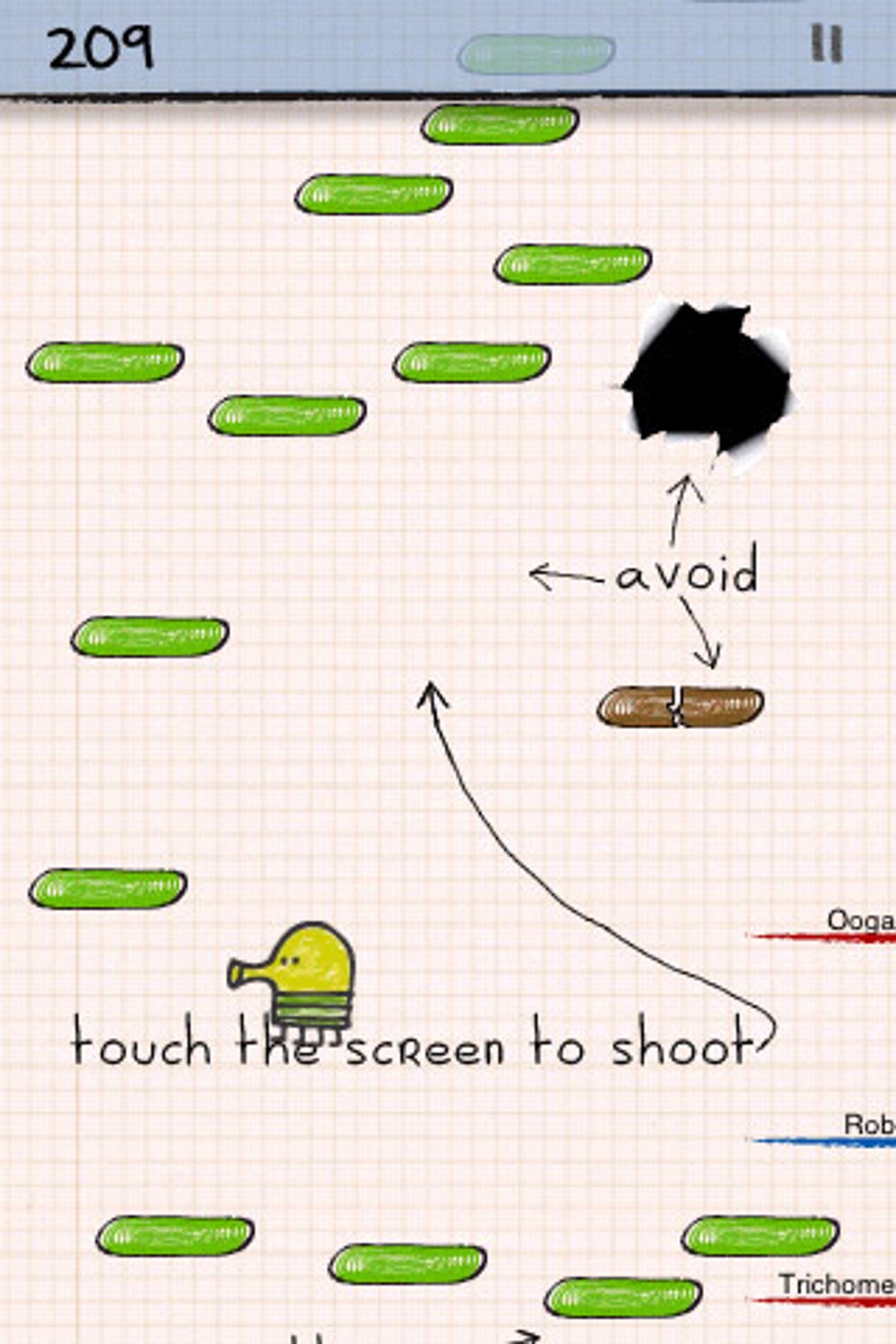 Doodle Jump HD para iPhone - Descargar