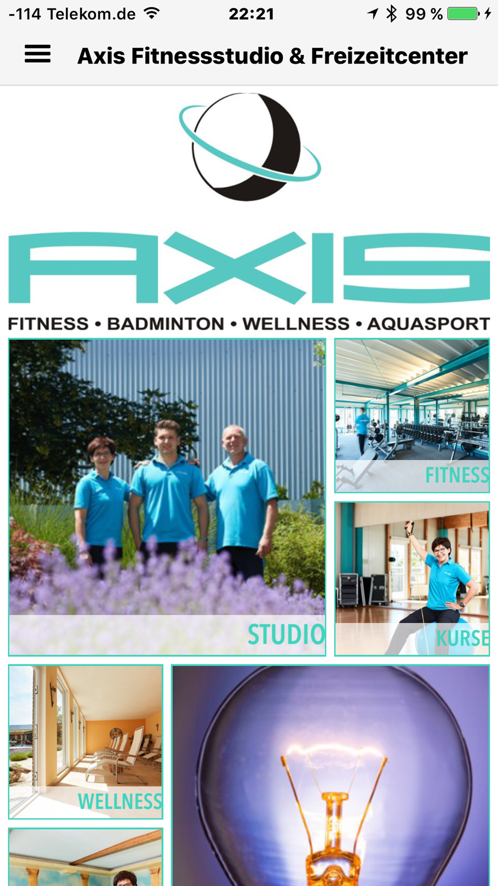 Axis - Balingen Freizeitcenter for iPhone - Download