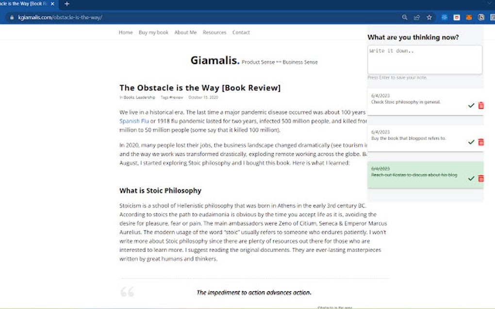Simple Notes for Google Chrome - Extension Download