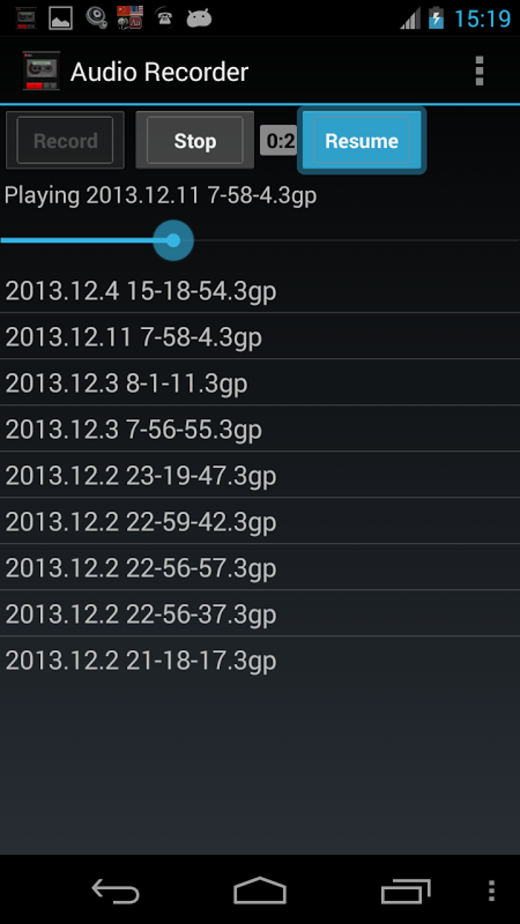 Audio Recorder APK para Android - Descargar