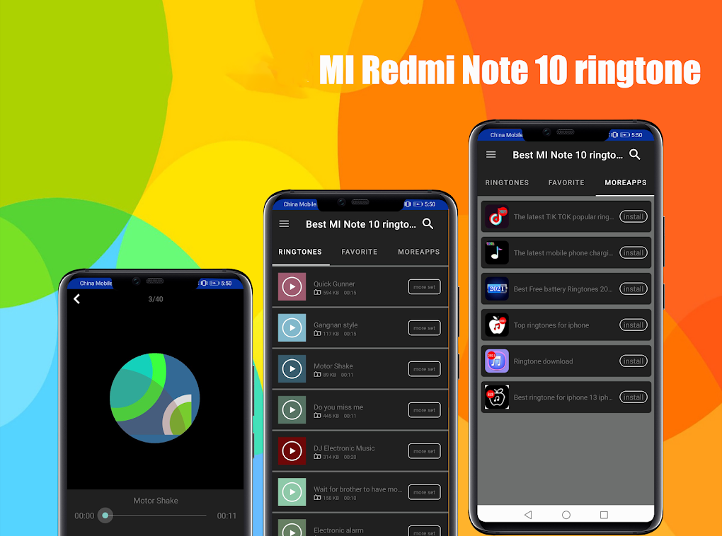 Ringtones for MI Redmi Note 10 for Android - Download