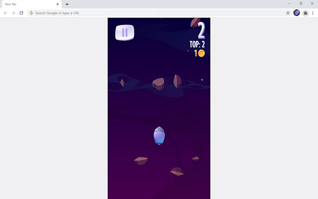 Space Adventure Game for Google Chrome - Extension Download