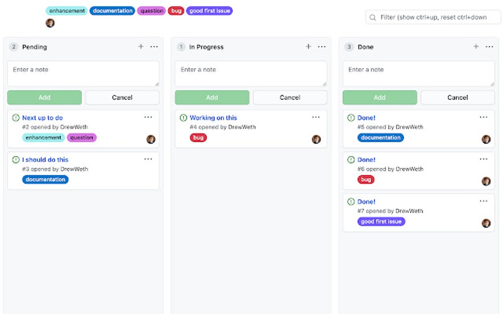 Github Projects Plus+ para Google Chrome - Extensión Descargar