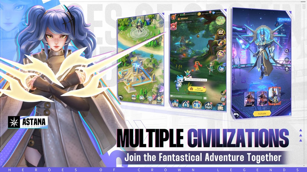 Android için Heroes of Crown: Legends APK - İndir