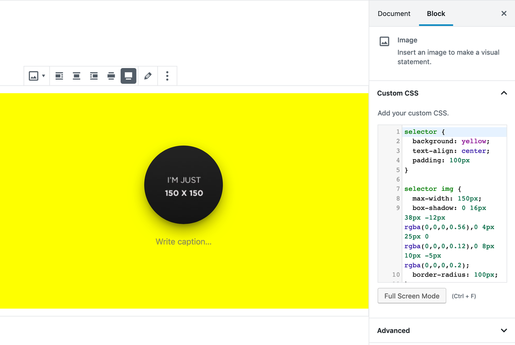 WordPress 용 Blocks CSS: CSS Editor for Gutenberg Blocks - 다운로드