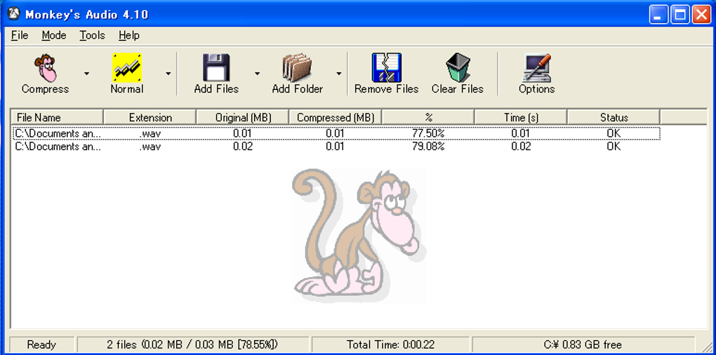 Monkey's Audio - 無料・ダウンロード