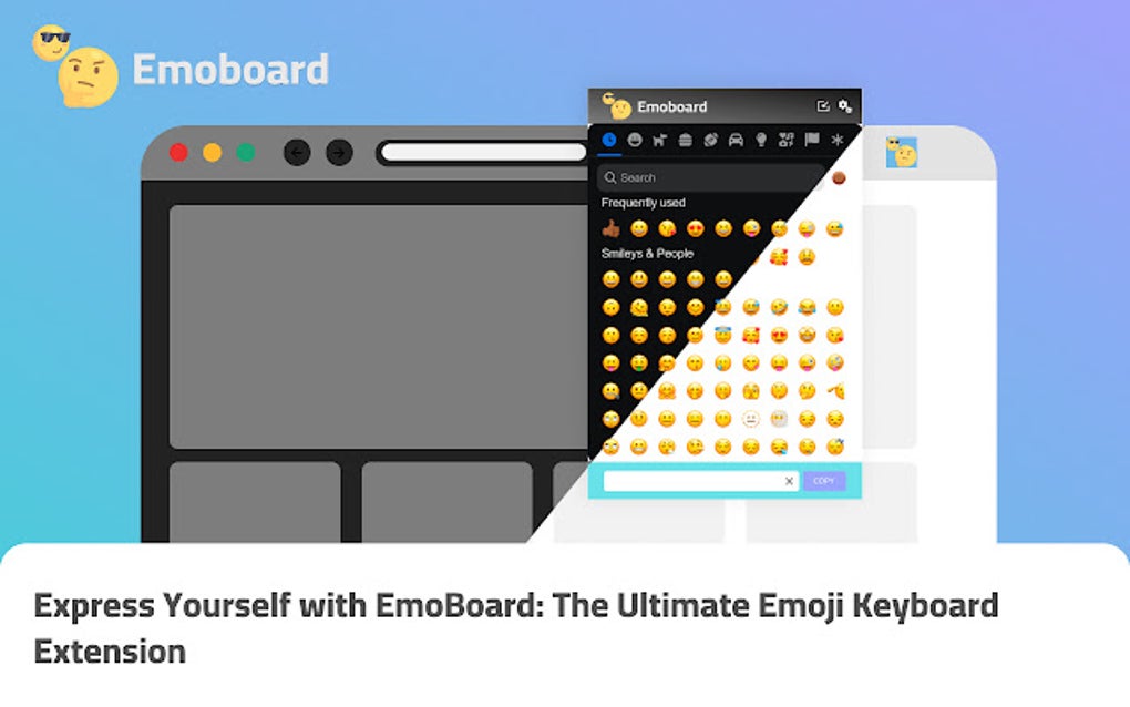 Emoboard Emoji Keyboard for Google Chrome - Extension Download