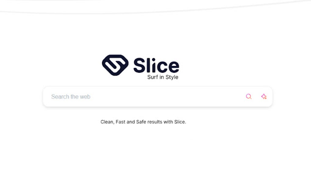 Slice Search - Surf in Style Google Chrome için - Eklenti İndir