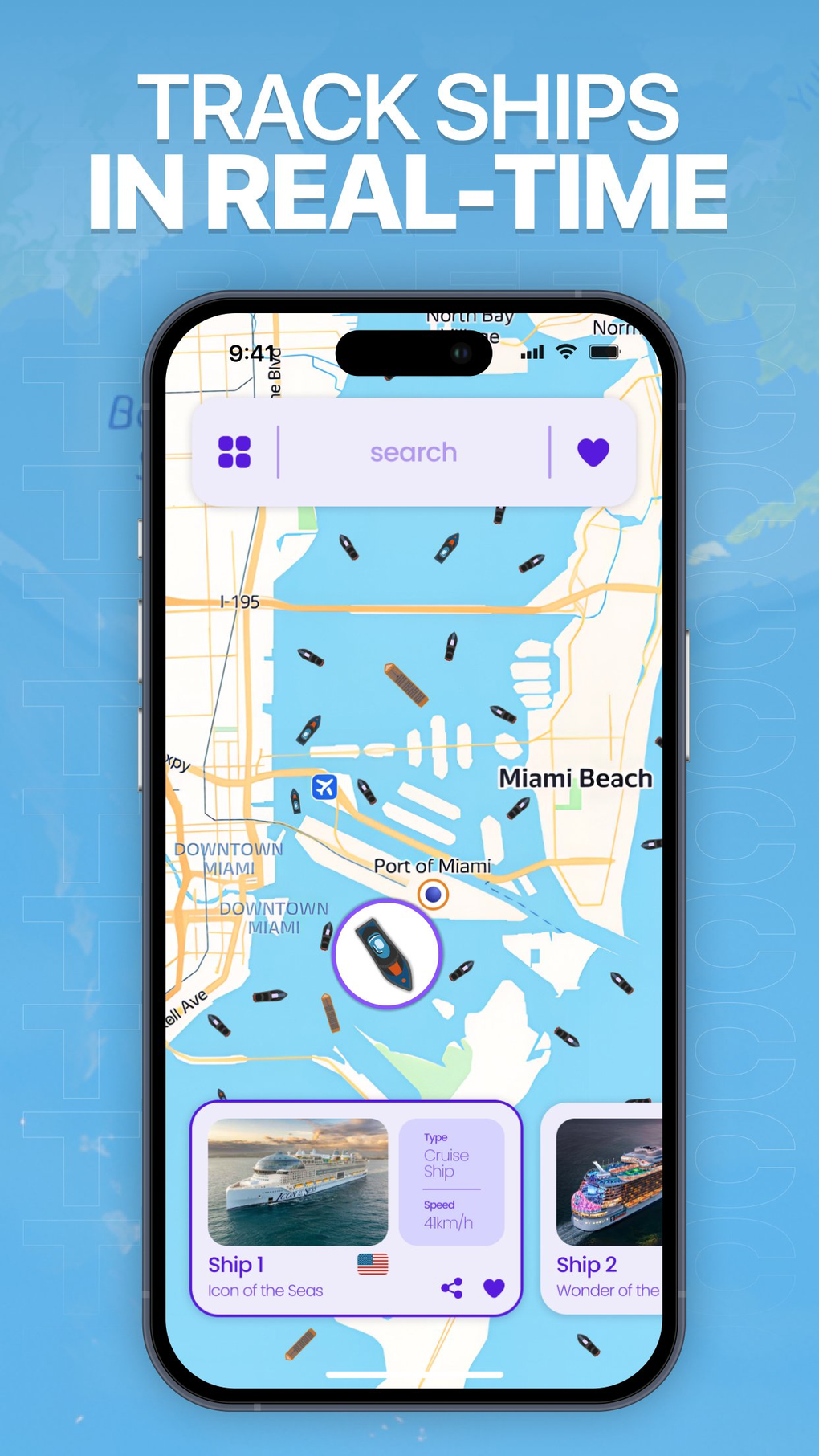 Marine Traffic - Vessel Finder para iPhone - Download