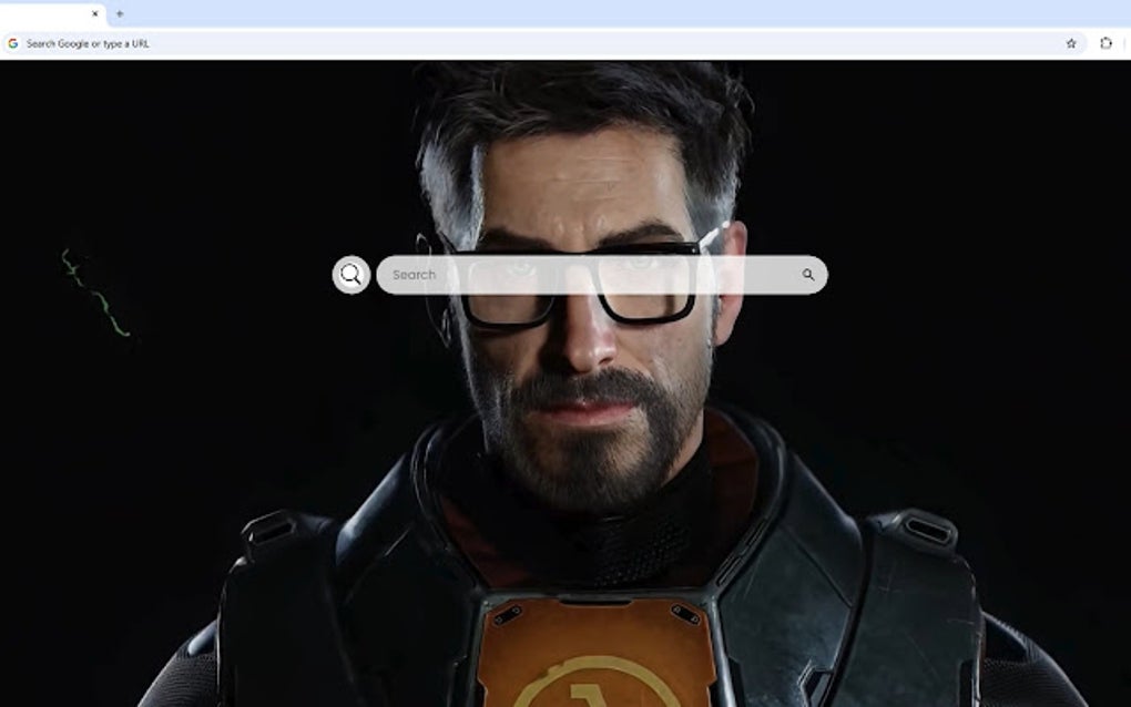 Half Life Gordon Freeman Live Wallpaper für Google Chrome - Erweiterung Download
