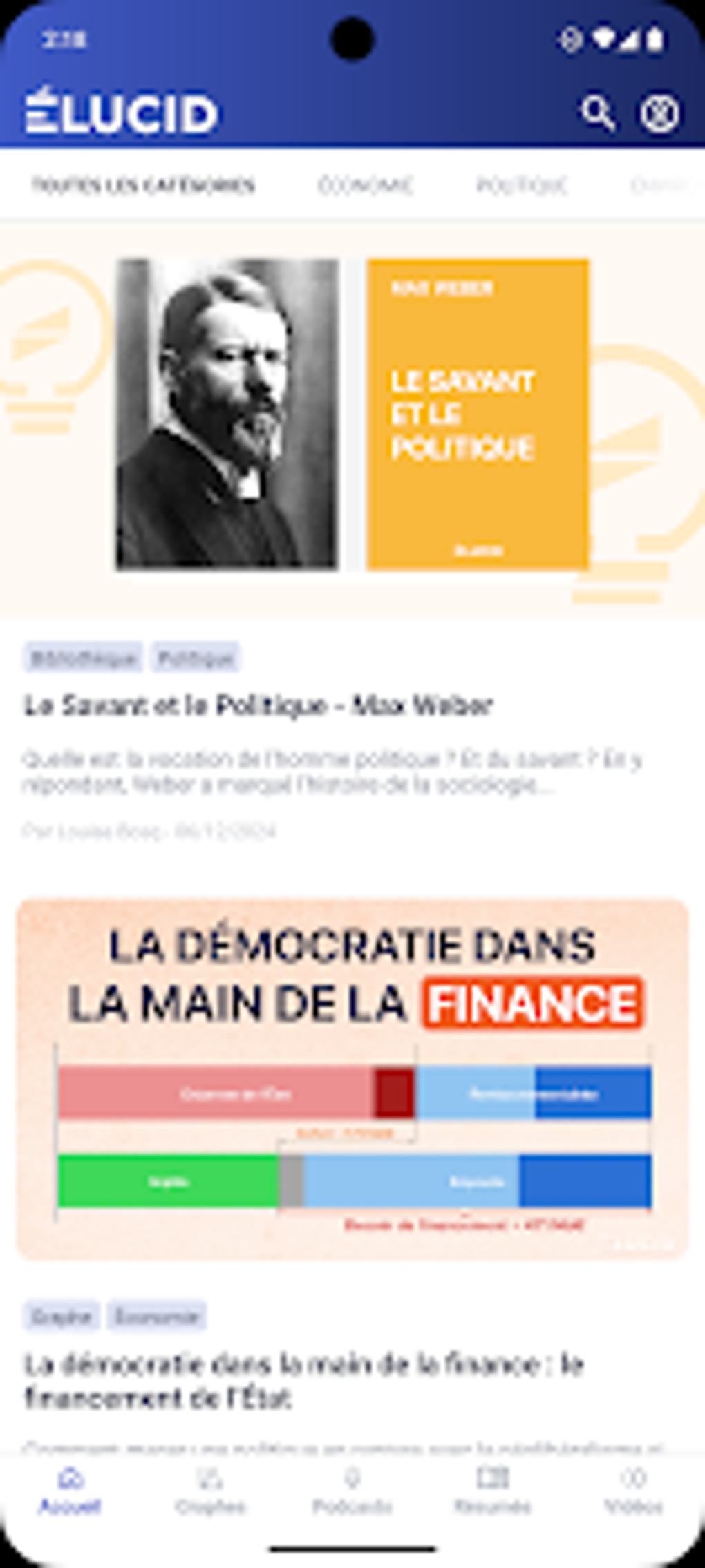 Elucid média indépendant pour Android - Télécharger