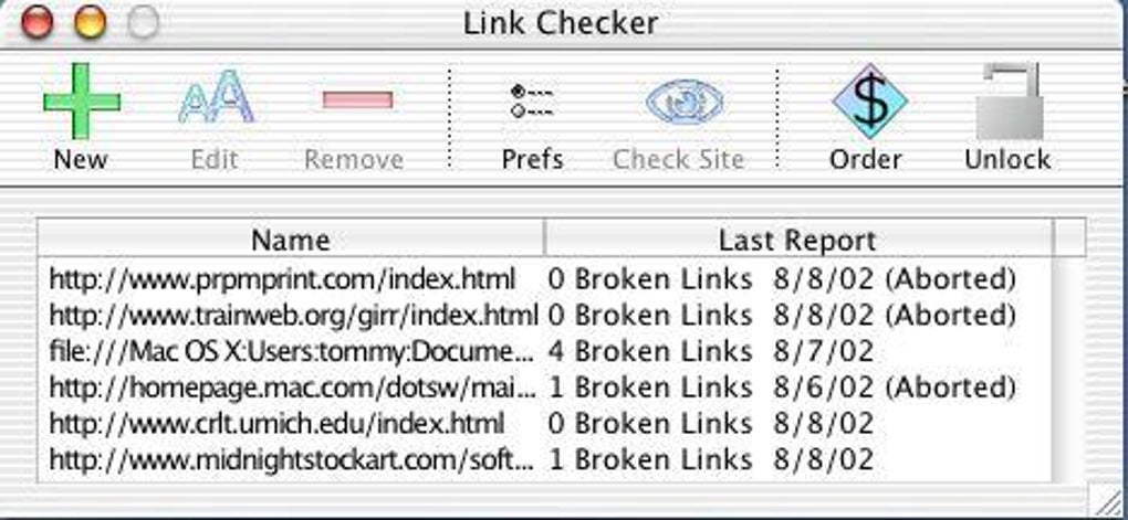 LinkChecker X para Mac - Descargar