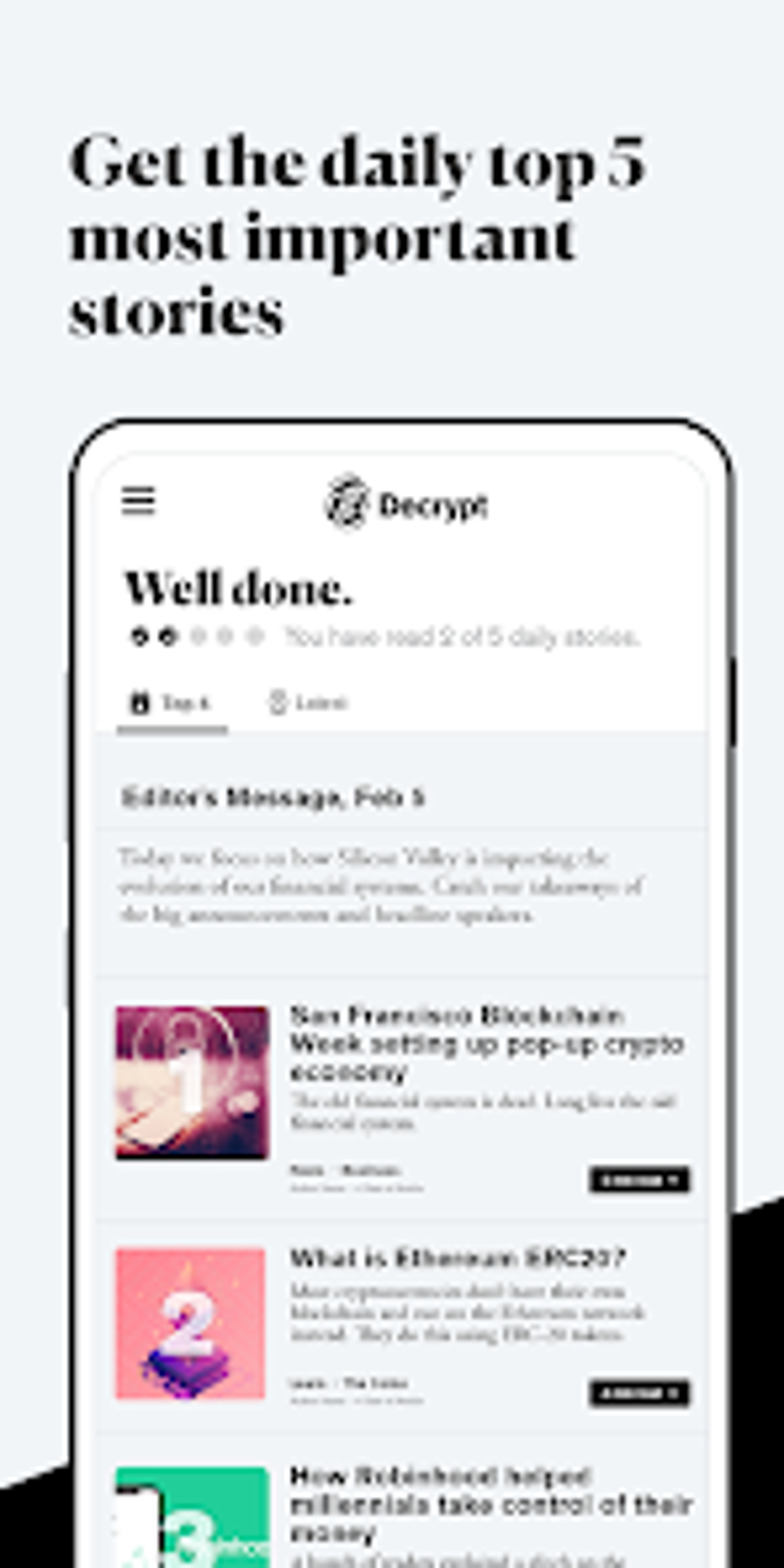 Decrypt - Bitcoin crypto new for Android - Download
