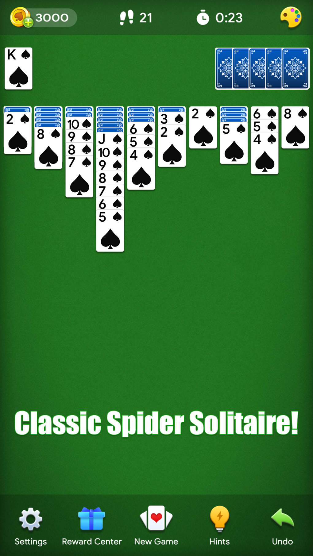 Spider Solitaire -- Card Game para iPhone - Descargar
