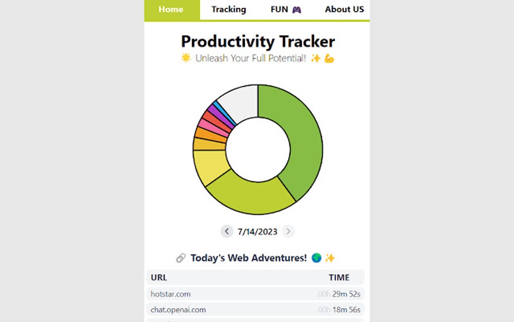 Productivity Tracker para Google Chrome - Extensión Descargar