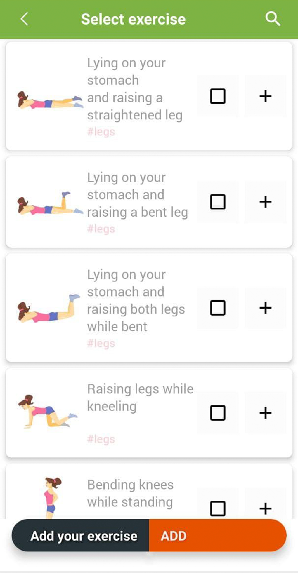 Perfect buttockslegs workout for Android - Download