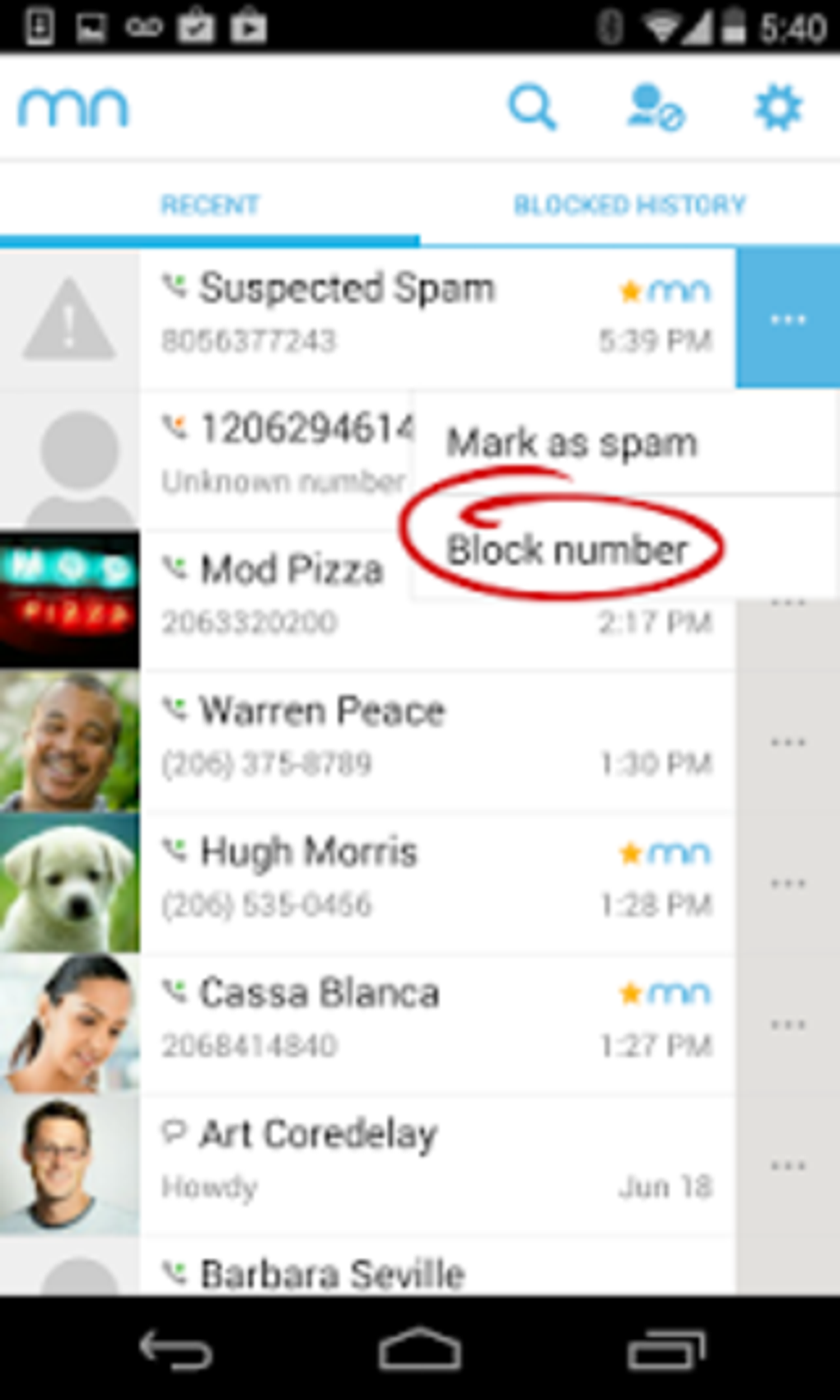 Mr. Number for Android - Download