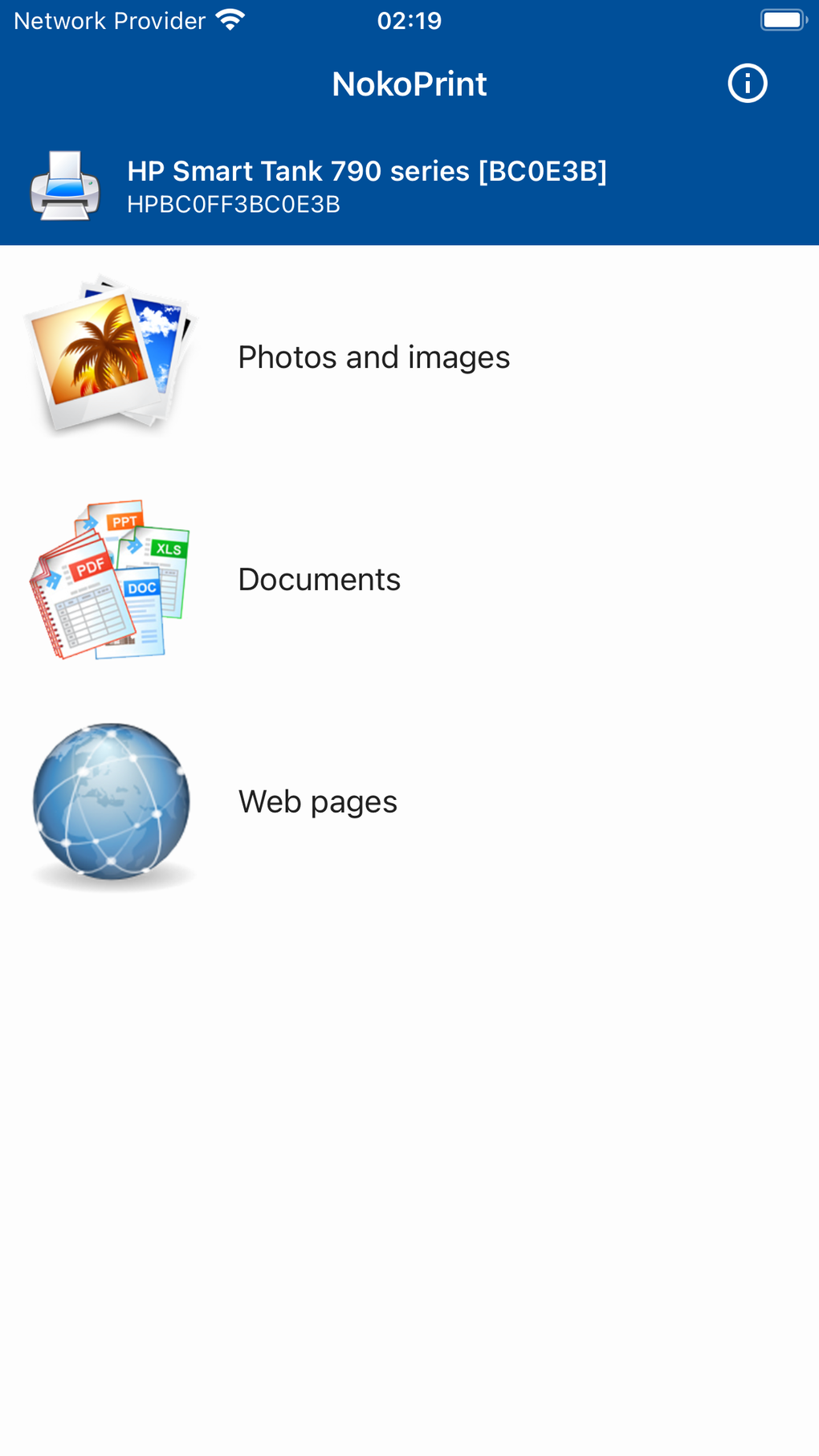 NokoPrint - Mobile Printing for iPhone - Download