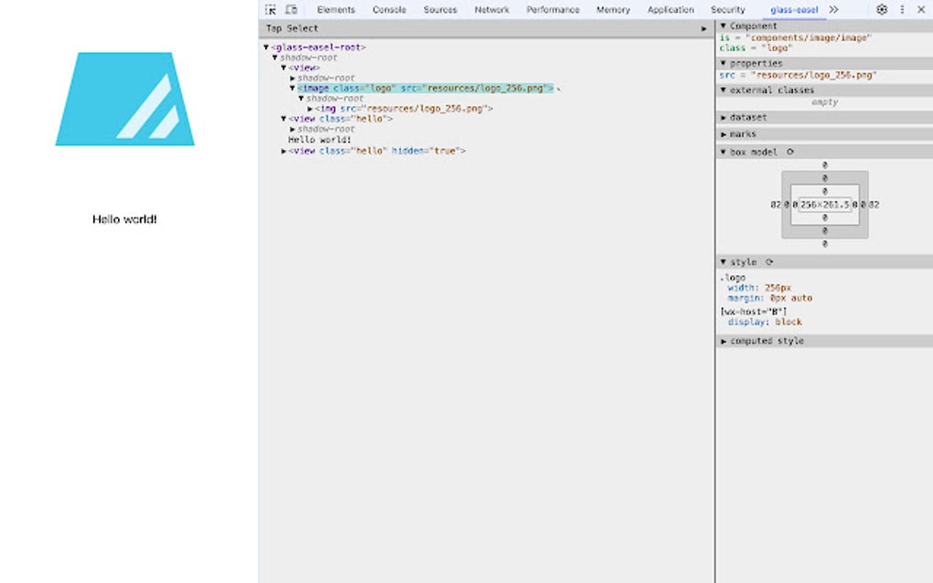 glass-easel DevTools Google Chrome 용 - 확장 프로그램 다운로드