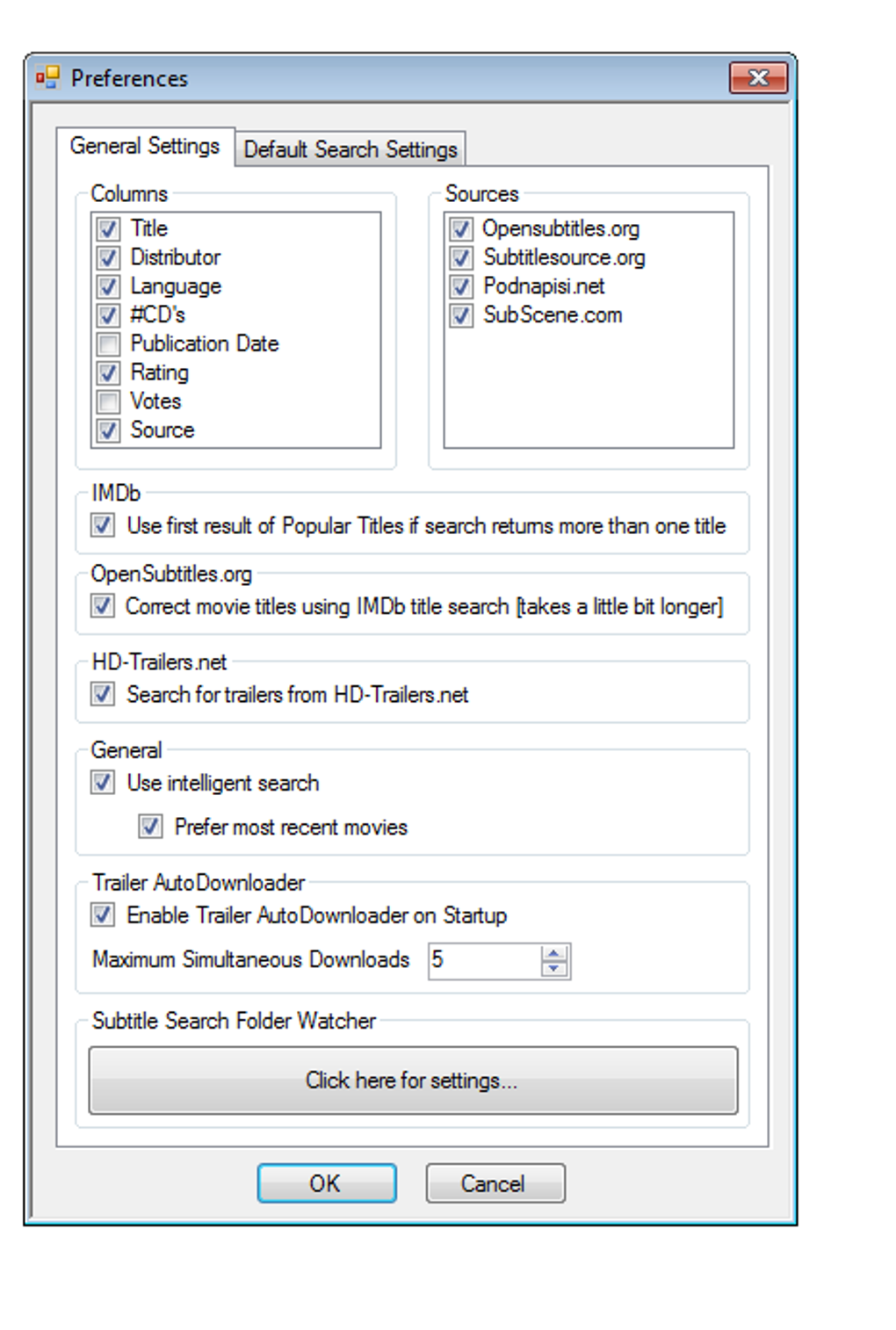 Subtitle Search - Descargar