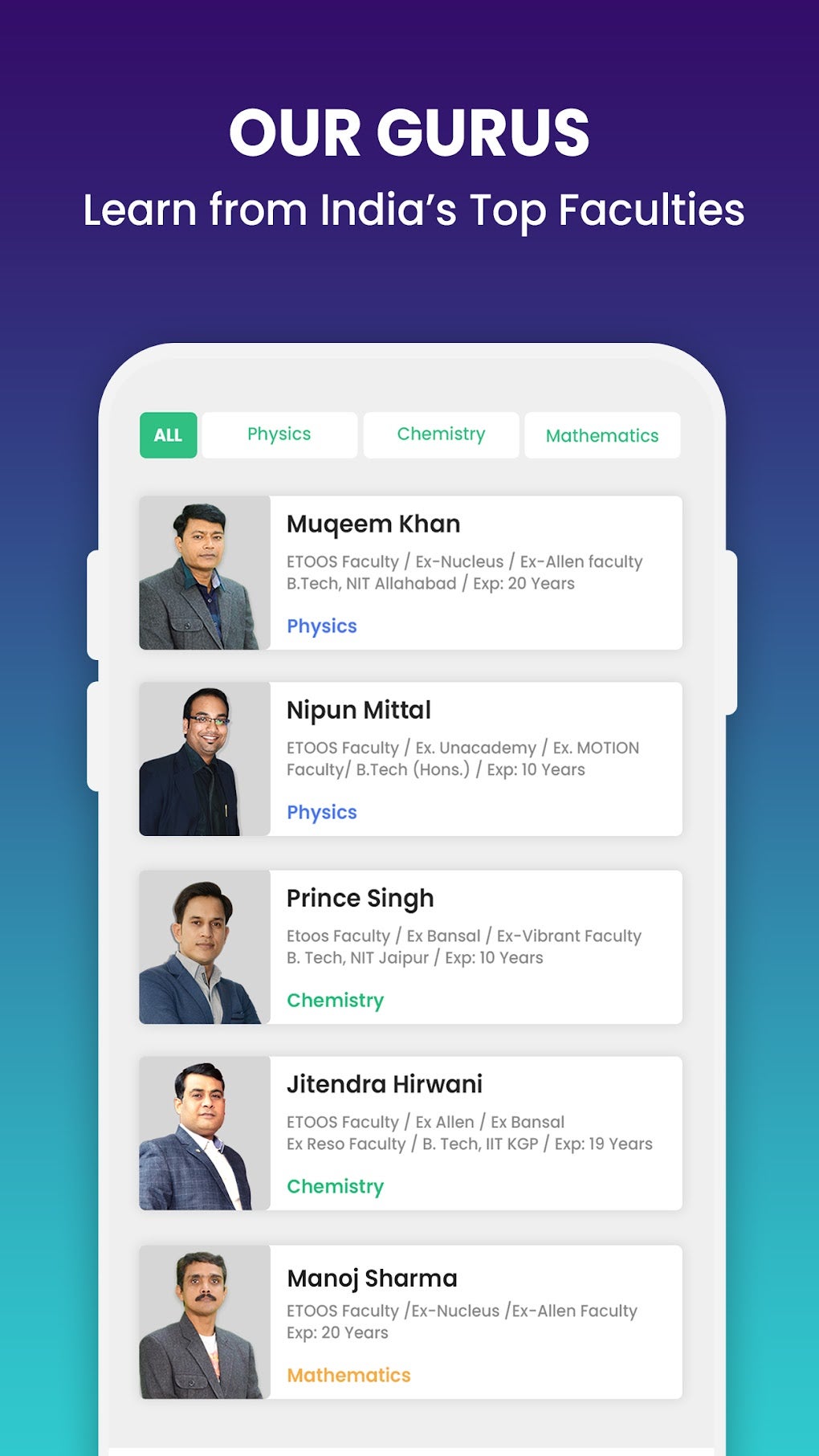 EtoosIndia: JEE NEET Prep App for Android - Download