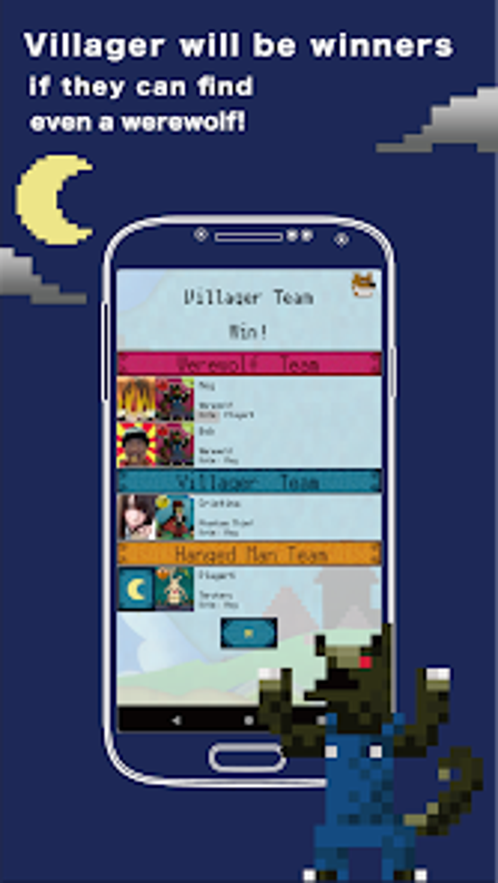 One Night Werewolf for mobile para Android - Descargar