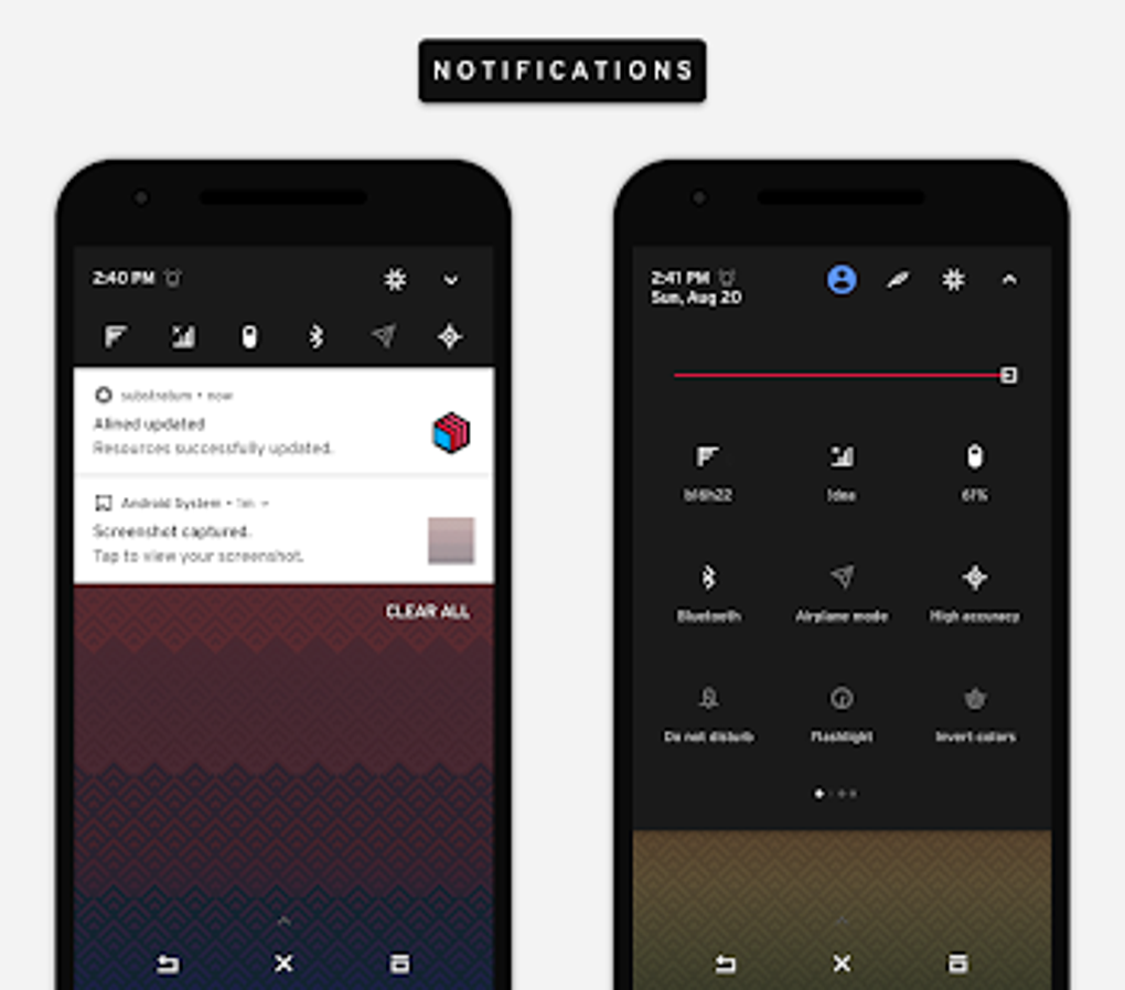 Alined Substratum Theme para Android - Descargar