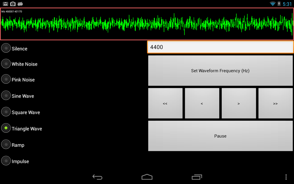 SoundForm Signal Generator APK для Android — Скачать