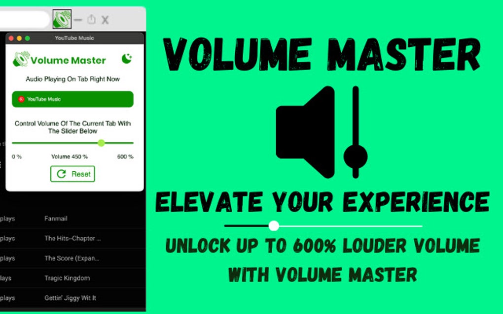 Volume Master: Master Your Sound for Google Chrome - Extension Download