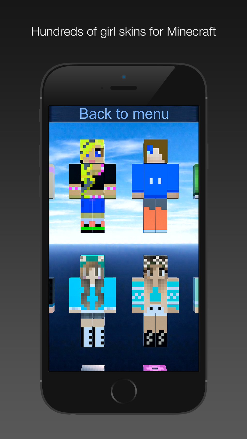 Girl Skins for Minecraft MC PE for iPhone - Download