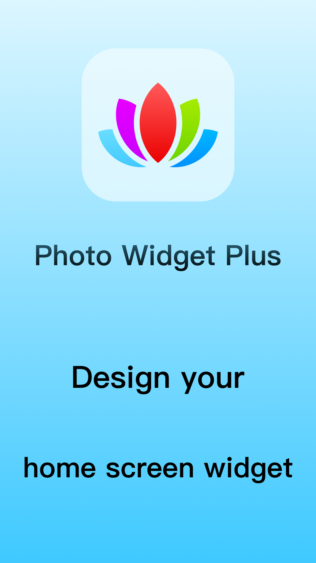 Photo Widget Plus para iPhone - Descargar