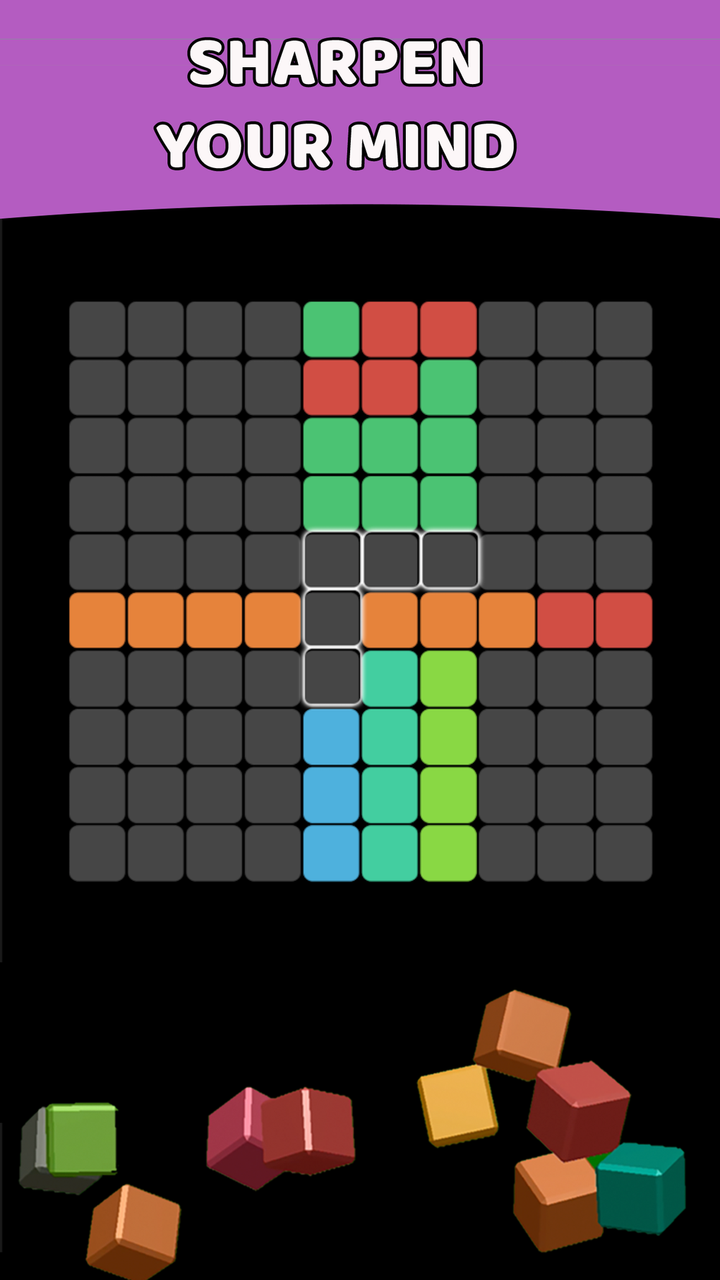 100 Color Block Puzzle Classic for iPhone - Download
