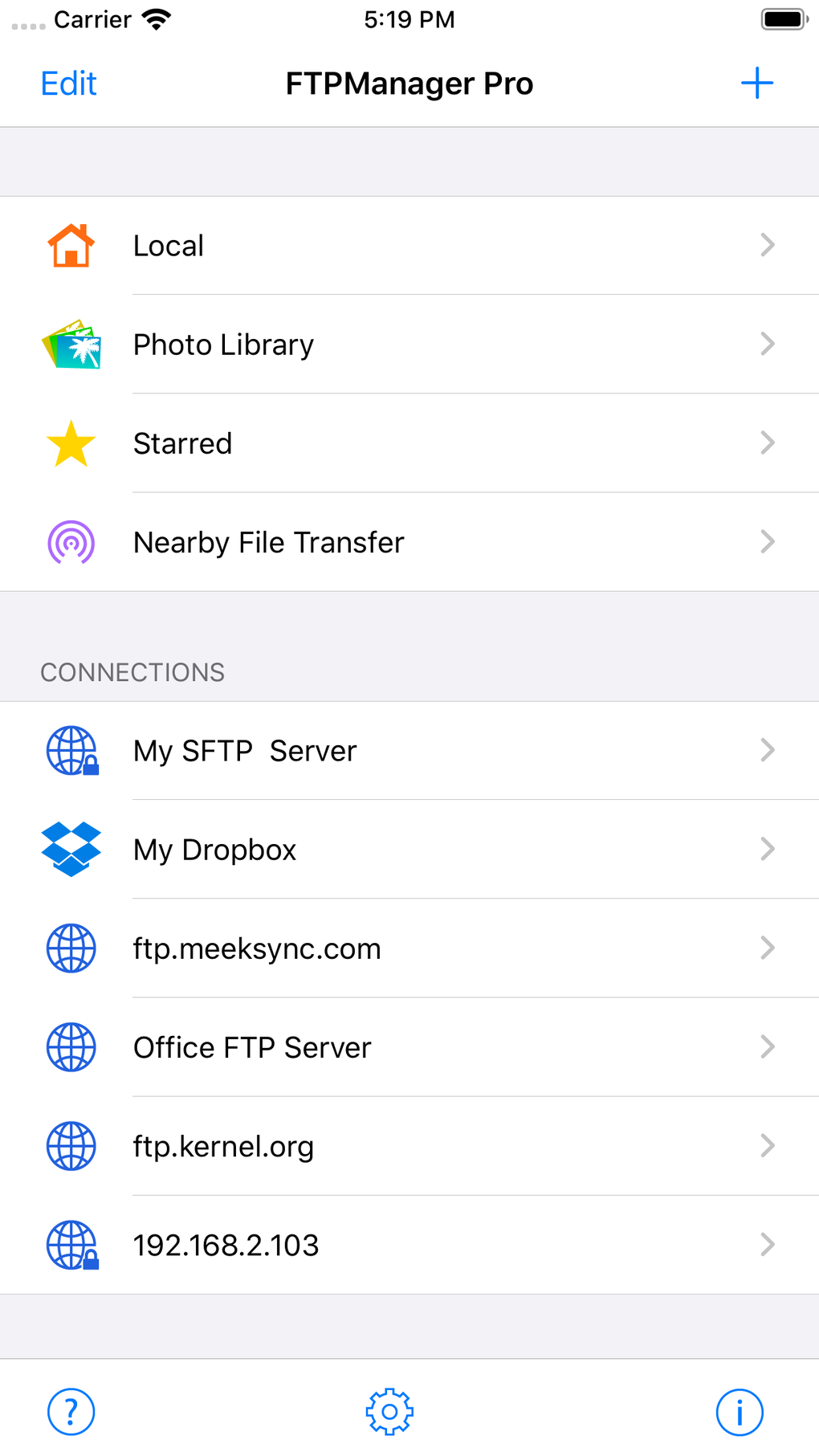 FTPManager - FTP SFTP client for iPhone - Download FTPManager - FTP SFTP client for iPhone - Download