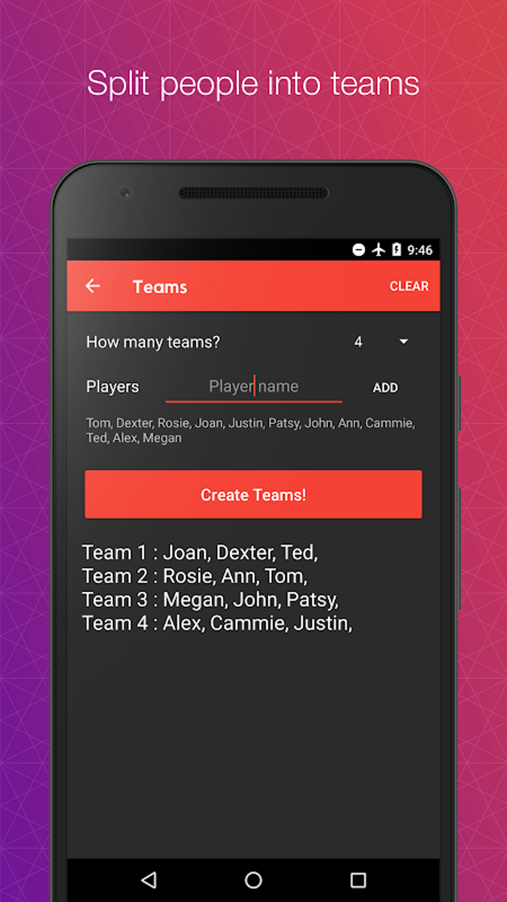 Randomizer Random Pick Generator Decision Maker APK Para Android