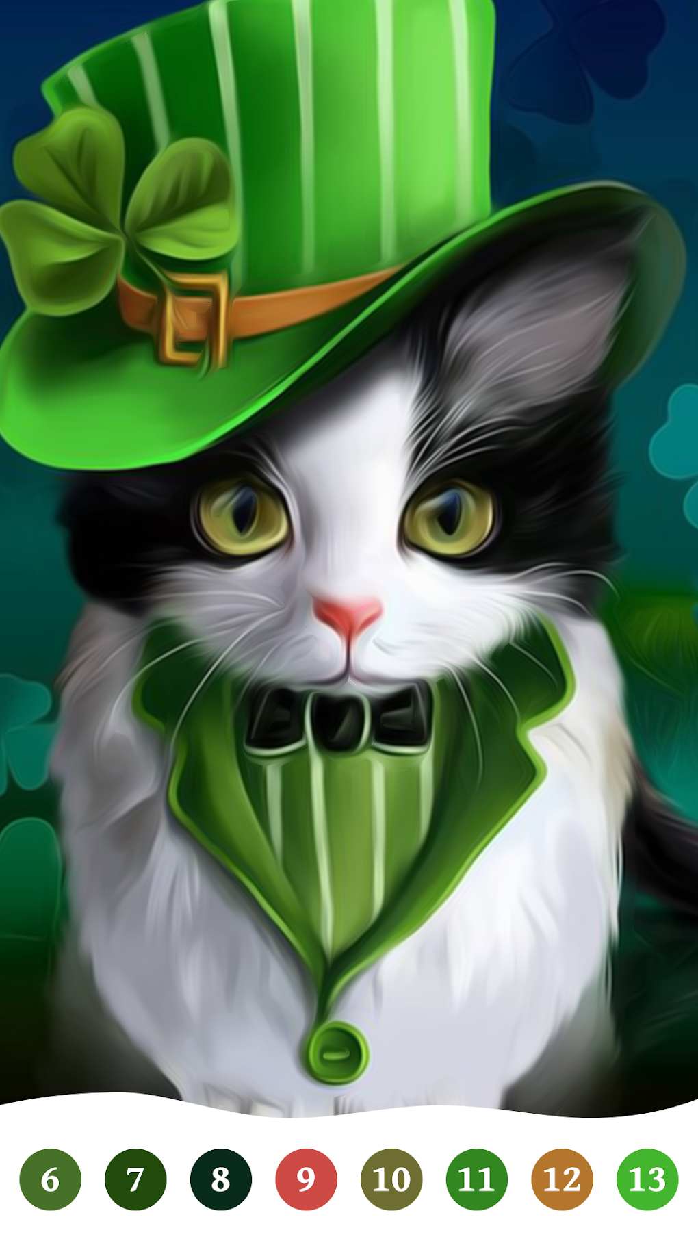 Cat Color by Number Paint Game for Android - Download