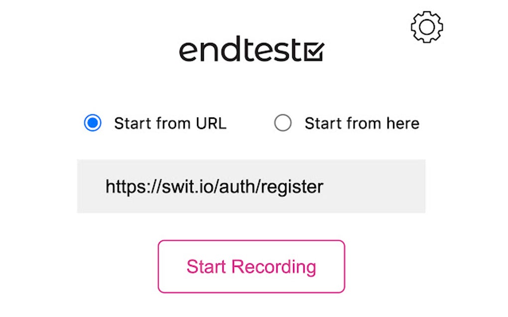 Endtest - Codeless Automated Testing für Google Chrome - Erweiterung ... Endtest - Codeless Automated Testing für Google Chrome - Erweiterung ...