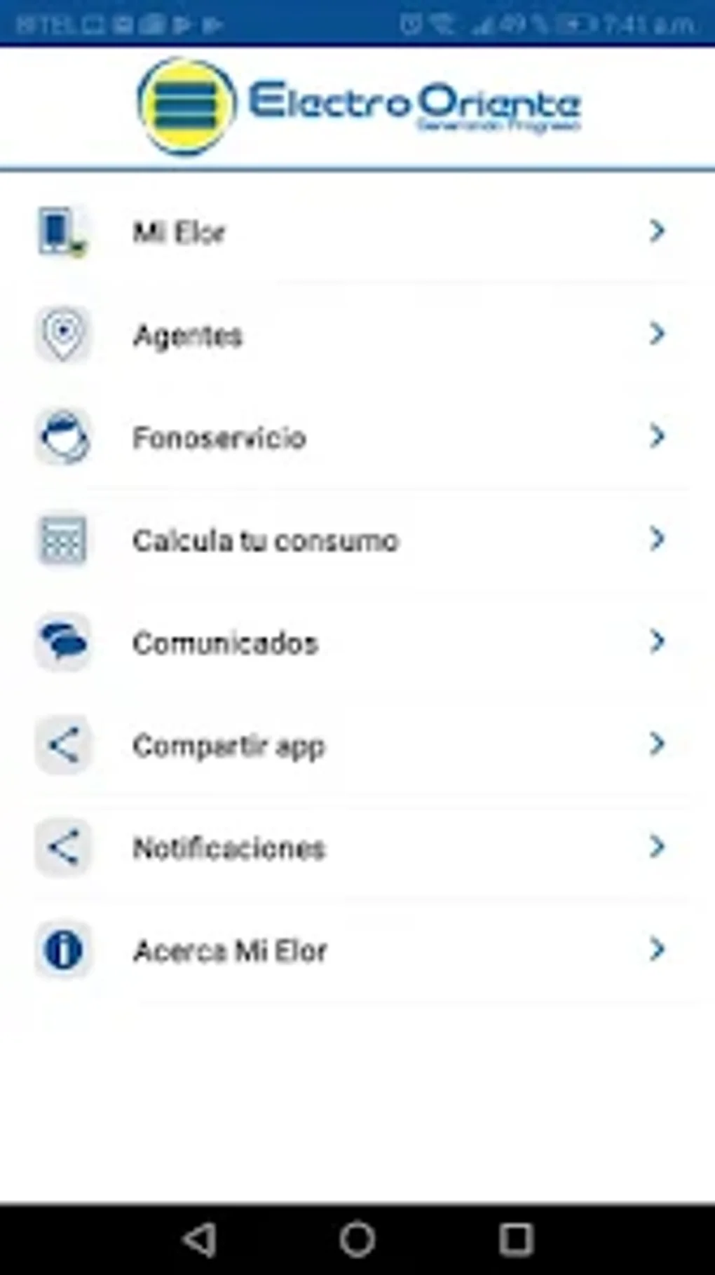 Mi ELOR - Agencia Virtual for Android - Download