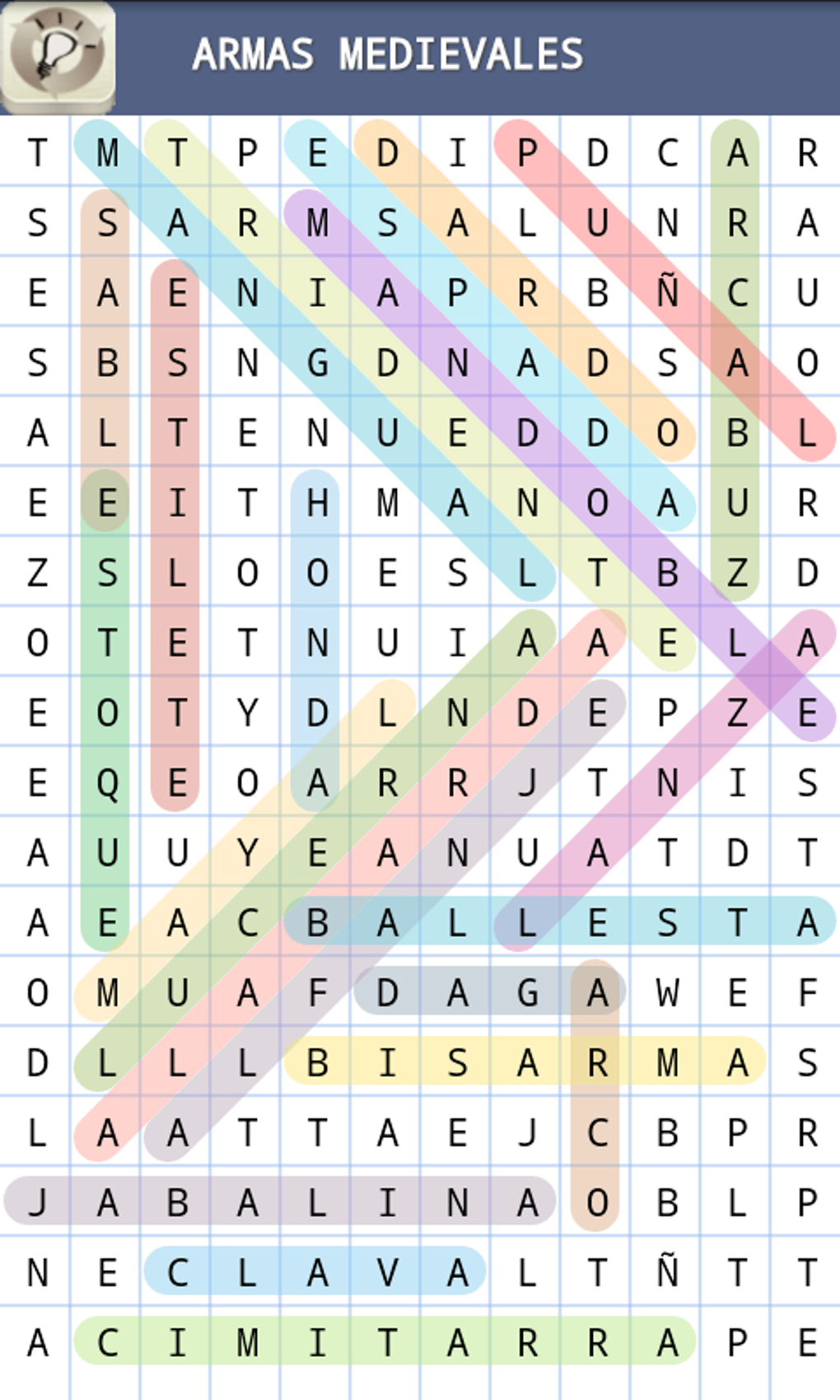 Sopa de Letras en Español APK for Android - Download