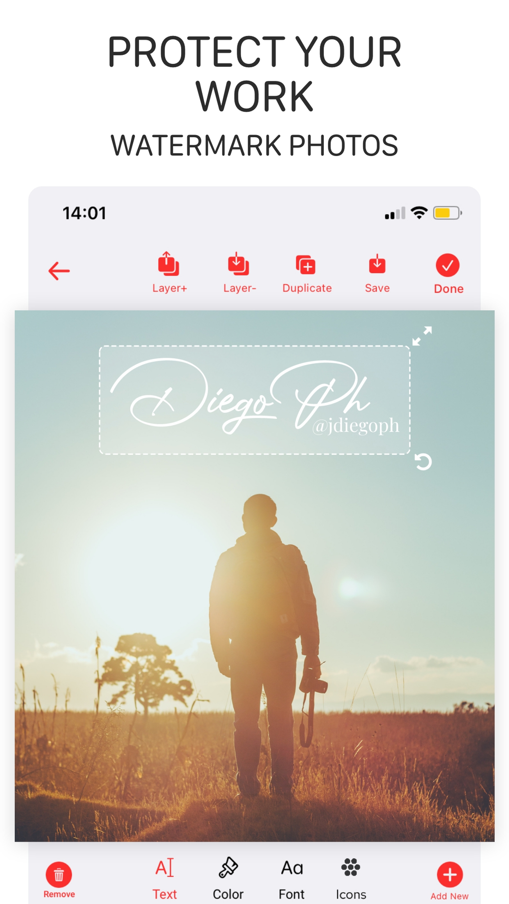 Watermark Photo Video para iPhone - Descargar