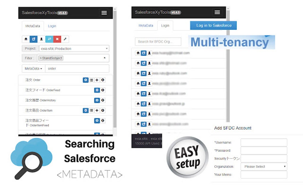 Salesforce XyTools para Google Chrome - Extensión Descargar