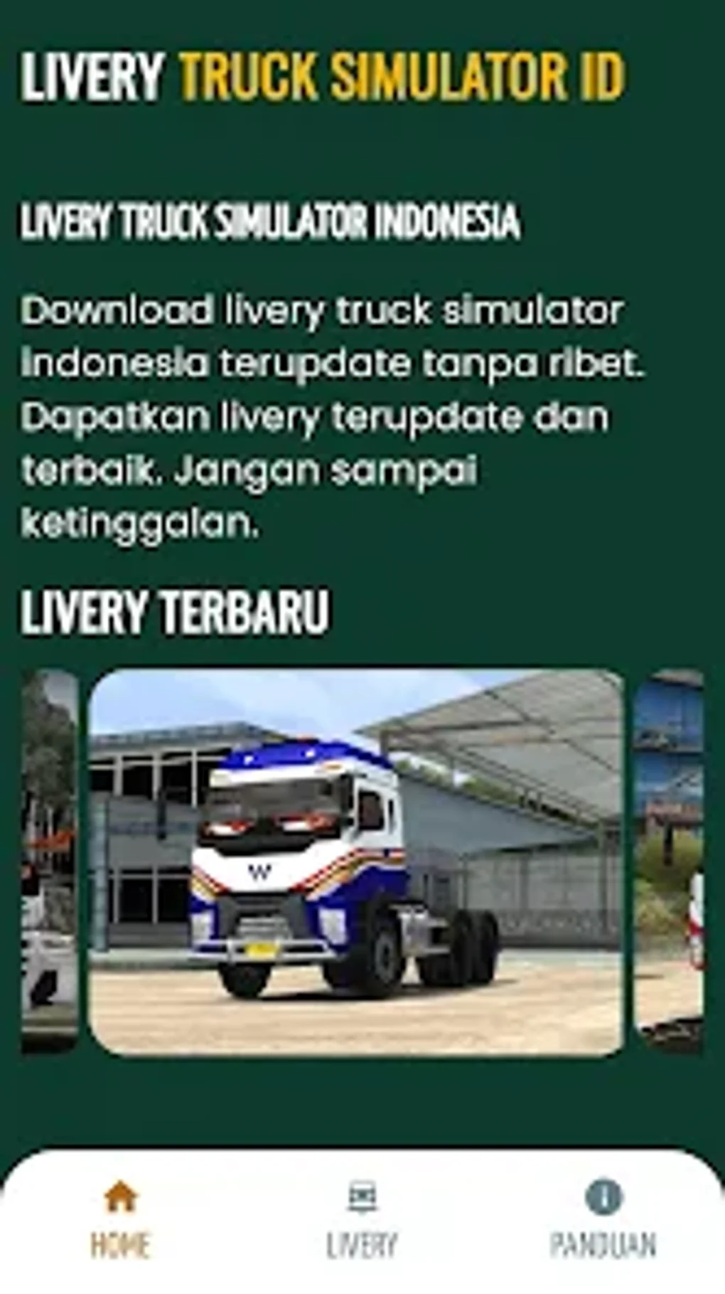 LIVERY TRUCKSID 2025 para Android - Descargar
