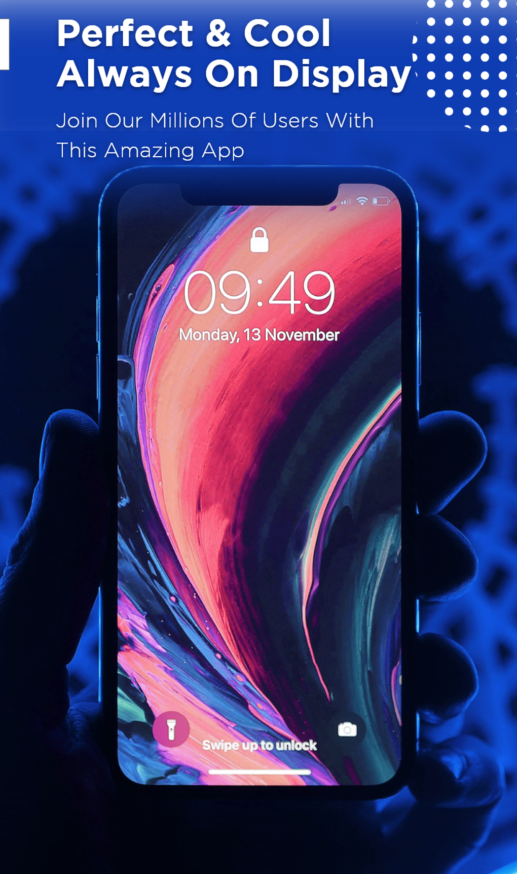 Android 용 Always on Display: Edge Light Amoled Clock Free - 다운로드