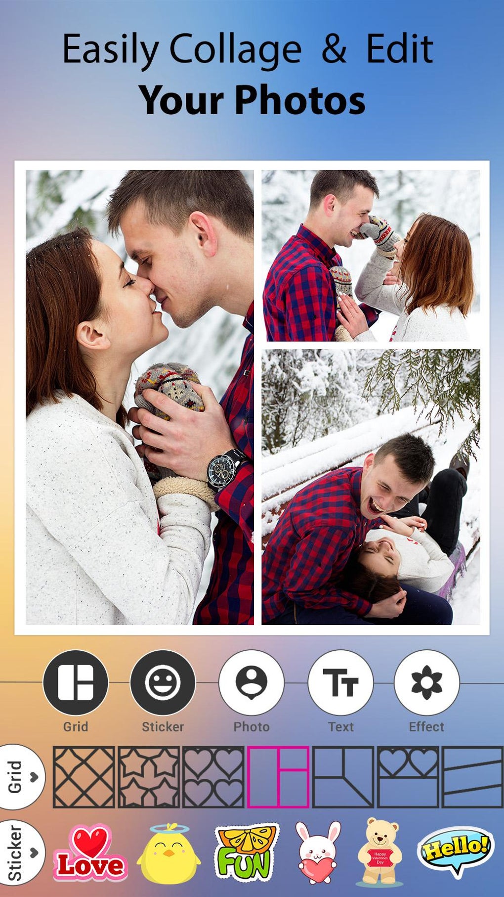 LovePhoto - Love Frame Collage Card PIP Editor APK for Android - Download