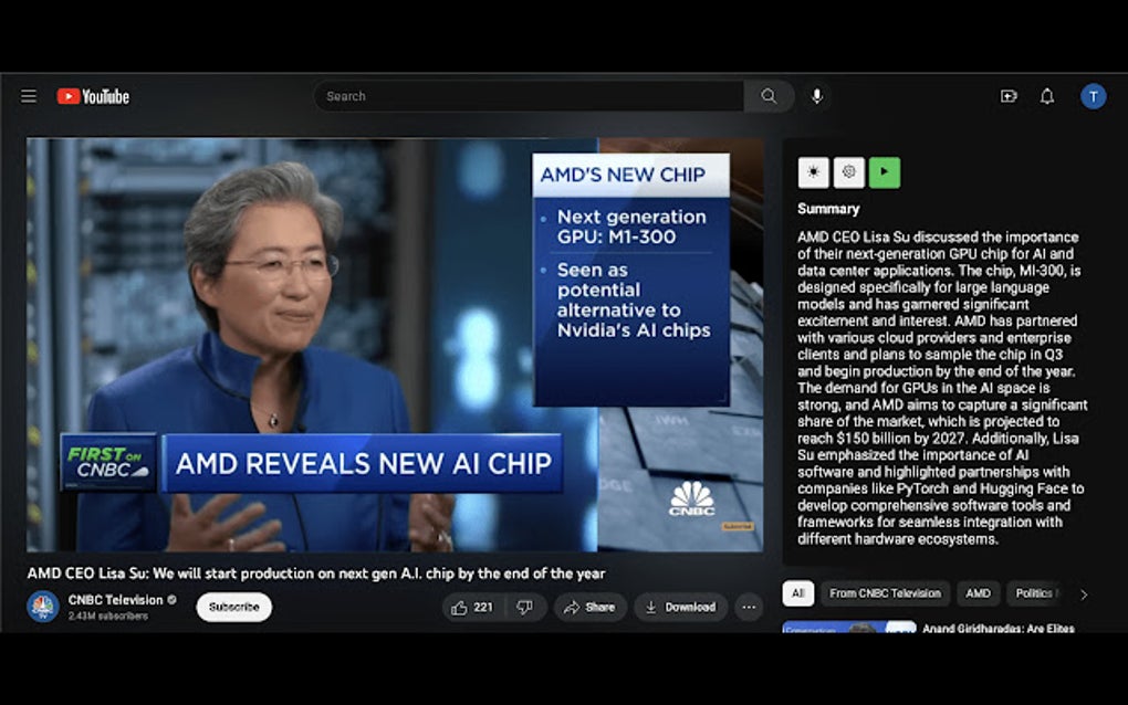 Youtube Video Summary for Google Chrome - Extension Download