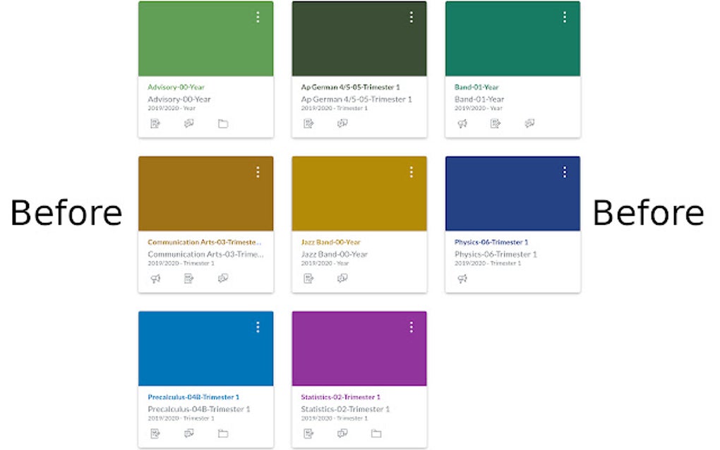 Canvas Dashboard Grades for Google Chrome - Extension Download