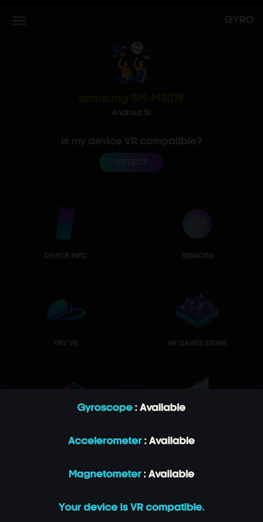 Gyroscope Test APK for Android - Download